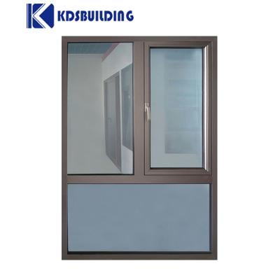 China KDSBuilding Hot Sell nieuwste ontwerp dubbel geglazuurd aluminium casement Venster materiaal prijs Te koop