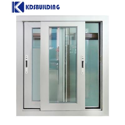 Cina KDSBuilding Xiamen resistente all'uragano all'impatto all'alluminio finestra orizzontale scorrevole e porte balcone in vendita