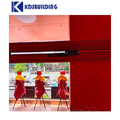 Cina KDSBuilding Xiamen Moderno Design Verticale Super House Sliding Grandi finestre Bifold Up in alluminio in vendita