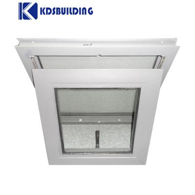 Cina Isolato termico Top Hang Termale Break Aluminium Finestra Tipo di bagno Finestra Telaio Finestra in vendita