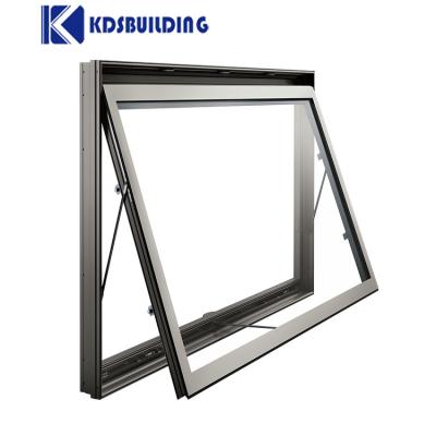 Cina Isolato termico Top Hang Termale Break Aluminium Finestra Tipo di bagno Finestra Telaio Finestra in vendita