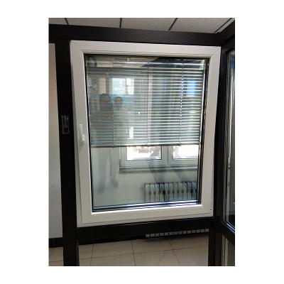 China KDSBuilding Ventanas de doble acristalamiento transparente de PVC baratas en venta