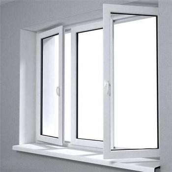 China Materiales de construcción estándar europeos de alta calidad ventana de revestimiento de PVC insonorizada para viviendas en venta