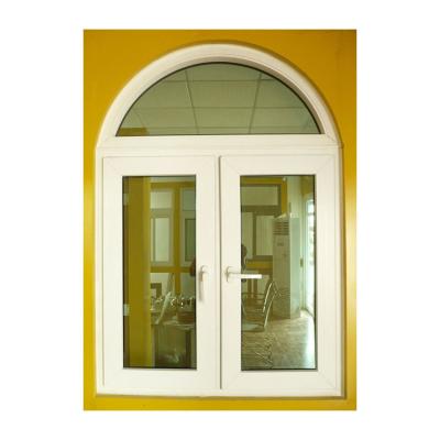 China KDSConstrucción de ventanas redondas U Pvc película de vidrio Arco de ventana de vidrio aislado Ventanas Mosquito Net para ventanas en venta