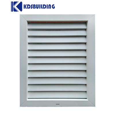 Cina KDSBuilding vetro trasparente in pvc tende e gira cieco finestrino in pvc piccola serratura con certificato NFRC per uffici in vendita