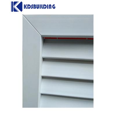 Cina KDSBuilding vetro trasparente in pvc tende e gira cieco finestrino in pvc piccola serratura con certificato NFRC per uffici in vendita