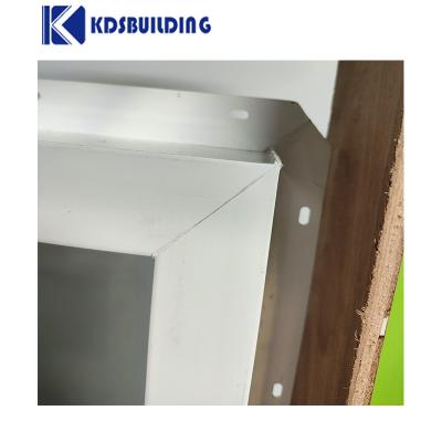 Cina KDSBuilding American Plastic Clear PVC UPVC Swing Operator Open Hand Casement Custom Crank Window Con Fly Screen in vendita