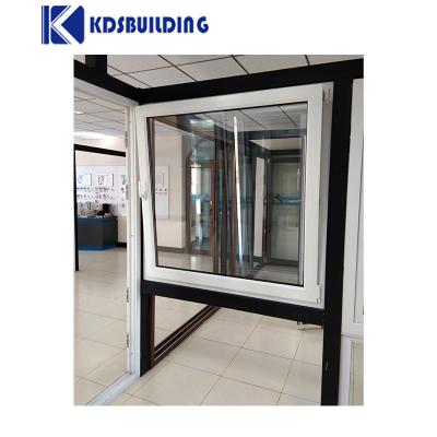 China KDSGebäude Hochdämmungshaus Doppelverglasung Pvc Neigungs- und Drehfenster zu verkaufen