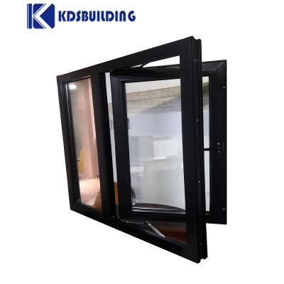 Cina KDSBuilding Vinyl Projected Windows Frame PVC Black Window Slot Hanging Window Hinge Casement Window Hinge in vendita