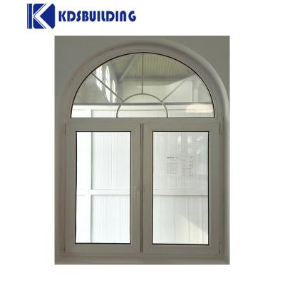 China KDSBuilding Pvc Hardware Hoogwaardige Plastic Windows Window UPVC Franse Casement Window Te koop