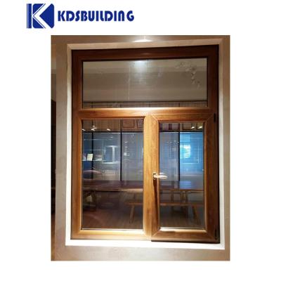 China KDSBuilding Franse moderne dubbelglazen helder thermisch glas Casement Windows Upvc Windows Fabrikant Te koop