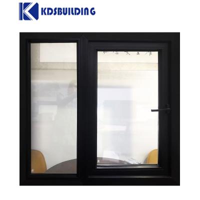 Cina Casa termica europea in PVC con finestre nere e finestre americane in PVC in vendita