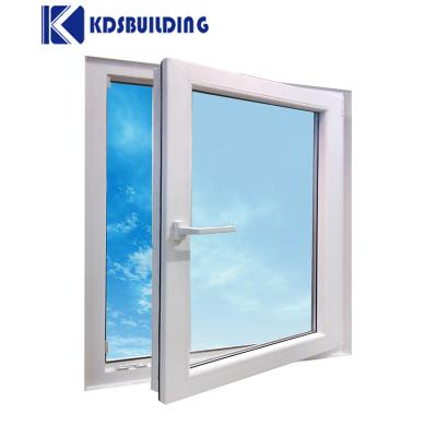 中国 蚊対策用 カーセメント アメリカンUPVC 黒 エネルギー効率よく 透明なPVC 窓 ヴィニール 窓 蚊網付き 販売のため