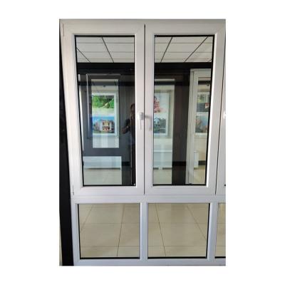 中国 KDSビルディング NFRC オーダーメイド 商用 高品質 ダブルガラス UPVC キャッシング PVC 窓 販売のため