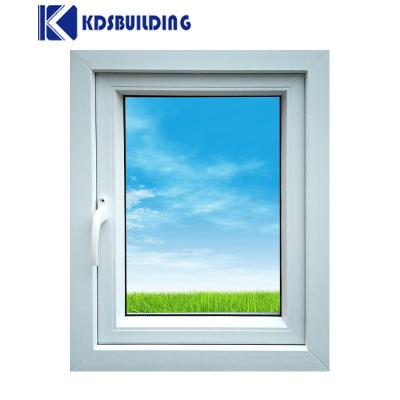 China KDSBuilding NFRC Custom Commercial High Quality Dubbelglas Upvc Casement PVC Venster Te koop