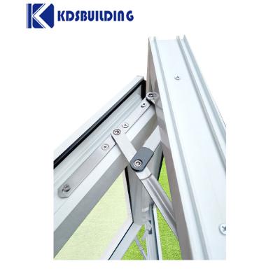 Cina KDSBuilding Double Low-e Glass Energy Saving Upvc Casement Window Modern Upvc Finestre e porte in vendita