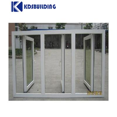 Cina KDSBuilding Australia Standard Soundproof Isolated Hurricane Impact Glass 60 Series Profile Upvc Casement Window in vendita