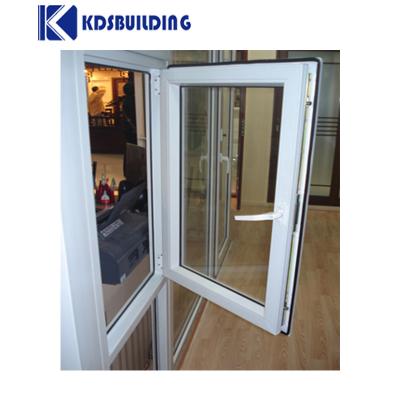 China KDSBuilding AS2047 Certificated Hot Sale Best Quality Casement Pvc Profile Frame Window  Mosquito Net for Windows for sale