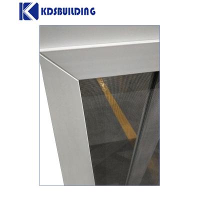 Китай KSbuilding AS2047 Высокое качество Дешевая цена ПВХ Сдвижное окно с экрановой панелью Сдвижное стекло UPVC окно продается