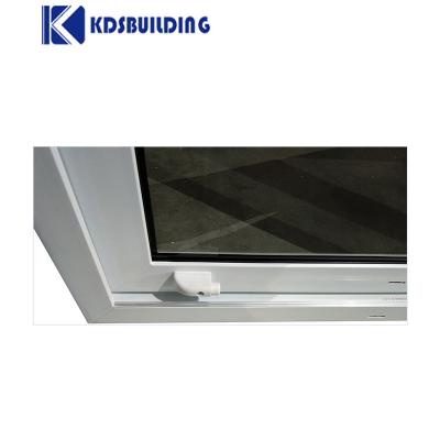 Китай Двойная остекленная стекла ПВХ белое UPVC ураганное окно продается