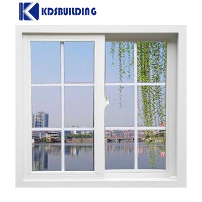 China KDSBuilding Nfrc Europäische hochwertige isolierte Glas PVC Schiebetüren UPVC billige Schiebetüren für Häuser zu verkaufen