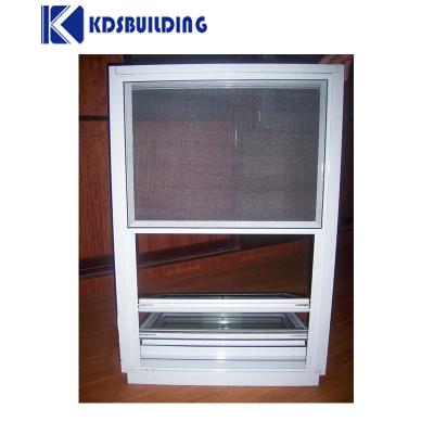 Cina Fondo di protezione da uragani UPVC America Finestre a doppio appeso Finestra con schermo Cina Manufacturer in vendita