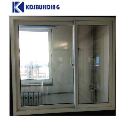 China Warmte-isolatie PVC-glasraam Dubbel Frans bekledingsraam Te koop