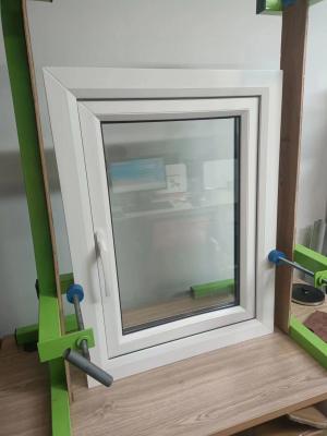 Cina Finestre a doppio vetro con rivestimento residenziale in PVC in vendita