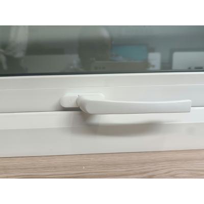 China Ventana de toldo de UPVC Ventanas de doble / triple acristalamiento con manguera de bloqueo Roto con apertura hacia afuera Estándar de Australia en venta
