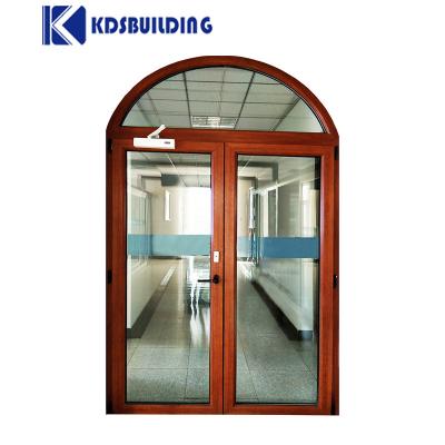 Cina Porta oscillante in PVC a prova di esplosione con fissaggio in vetro a pinza trasparente in vendita