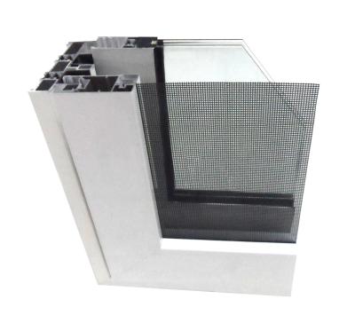 Cina KDSbuilding Porta scorrevole in alluminio a doppio vetro ingresso principale porta scorrevole con maniglia per bagno in vendita