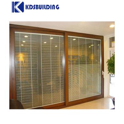Cina KDSBuilding Mosquito Net Insect Screen Library Slide Door 3 Panel Slide Glass Door China Wholesale Pocket Door Slide in vendita