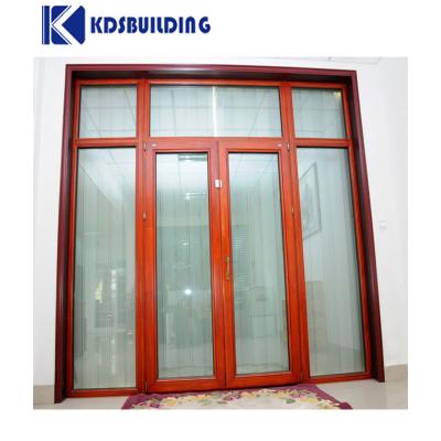China KDSBuilding Swing Smalle Aluminium Moderns Casement Door Aluminium Kerk Deur Te koop
