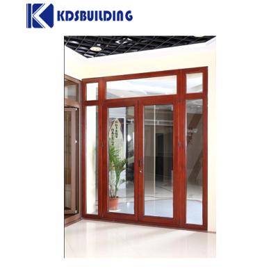 China KDSBuilding Swing Smalle Aluminium Moderns Casement Door Aluminium Kerk Deur Te koop