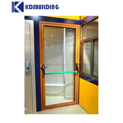 China KDSBuilding Swing Smalle Aluminium Moderns Casement Door Aluminium Kerk Deur Te koop
