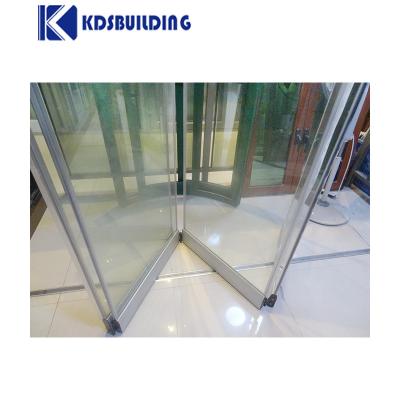 China KDSBuilding AS2047 Nieuw ontwerp waterdicht Frameless Single Tempered Glass Folding Door Douches Te koop