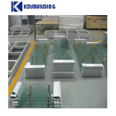 Cina Cina fabbricazione NFRC Alu Bifold senza telaio orizzontale scorrevole porta in vetro pieghevole in vendita