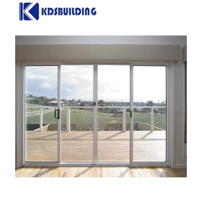 China KDSBuilding Superhouse Patio Gelamineerd Glas Aluminium Grote Schuifglasdeur Interne Schuifdeur Te koop