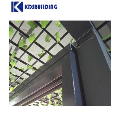 中国 KDSビルディング ニュー モダン ダブル テンパレード ハリケーン 衝撃 ガラス アルミ パーゴラ スライディング ドア 写真 販売のため