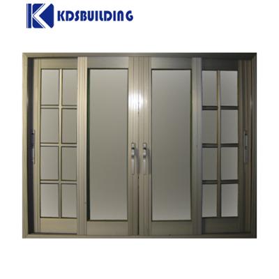 China Ecrã de metal exterior Patio extremamente estreito Porta deslizante de alumínio Porta motorizada para sala de estar à venda