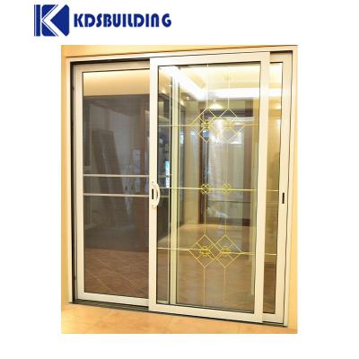 China Ecrã de metal exterior Patio extremamente estreito Porta deslizante de alumínio Porta motorizada para sala de estar à venda