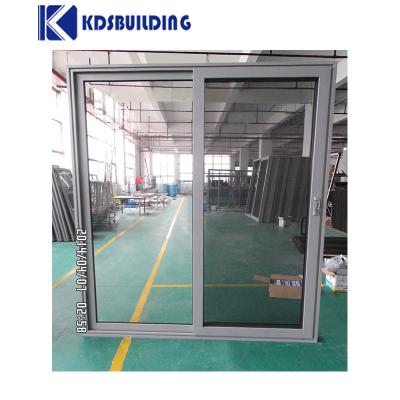 China KDSBuilding orkaanbestendige thermische breuk groot glas groot uitzicht aluminium lift schuifdeuren patio Te koop