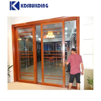Cina Grande impermeabile impatto uragano Triplex Isolato Temperatura vetro di mare Anti polvere Pm 2.5 Anti UV Sound Hotel Proof Door in vendita