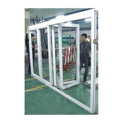 中国 中国 製造 卸売 オーダーメイド ハリケーン 防災 外部 アルミ 二重ドア 工場から 販売のため