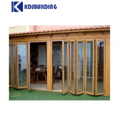 China Melhor Venda Isolamento de Fogo de Teca Villa Quadro de Alumínio Sólido Clad Pórtico Pessoal Porta Exterior à venda