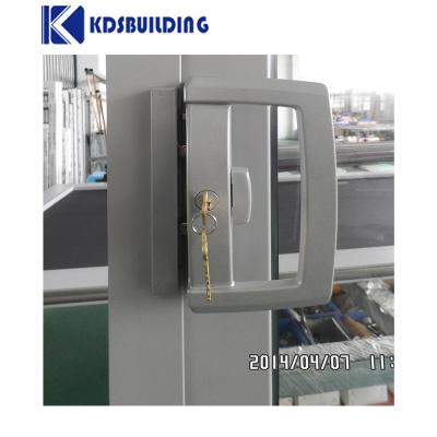China KDSBuilding Exterior Schuifdeur Hurricane Impact Partition Telescopisch Glas 4 paneel Schuifdeur Woonkamer Te koop