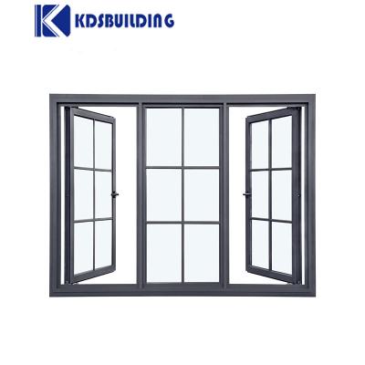 Cina Prefabbricato Cina Fabbricanti Customized Double Glazing Acqueproof Aluminum Casement Window in vendita