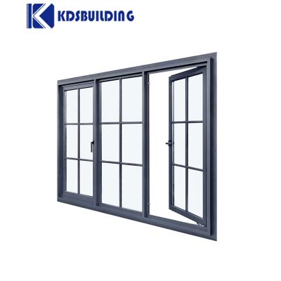Cina Prefabbricato Cina Fabbricanti Customized Double Glazing Acqueproof Aluminum Casement Window in vendita