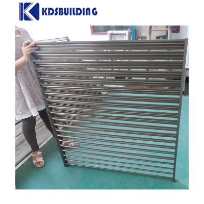 China Verstelbare airconditionerluiken geluidsisolatie aluminium gegalvaniseerd paneel Te koop