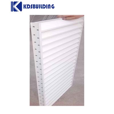 China Isolierte Fensterläden aus Aluminiumlegierung für Bürogebäude zu verkaufen